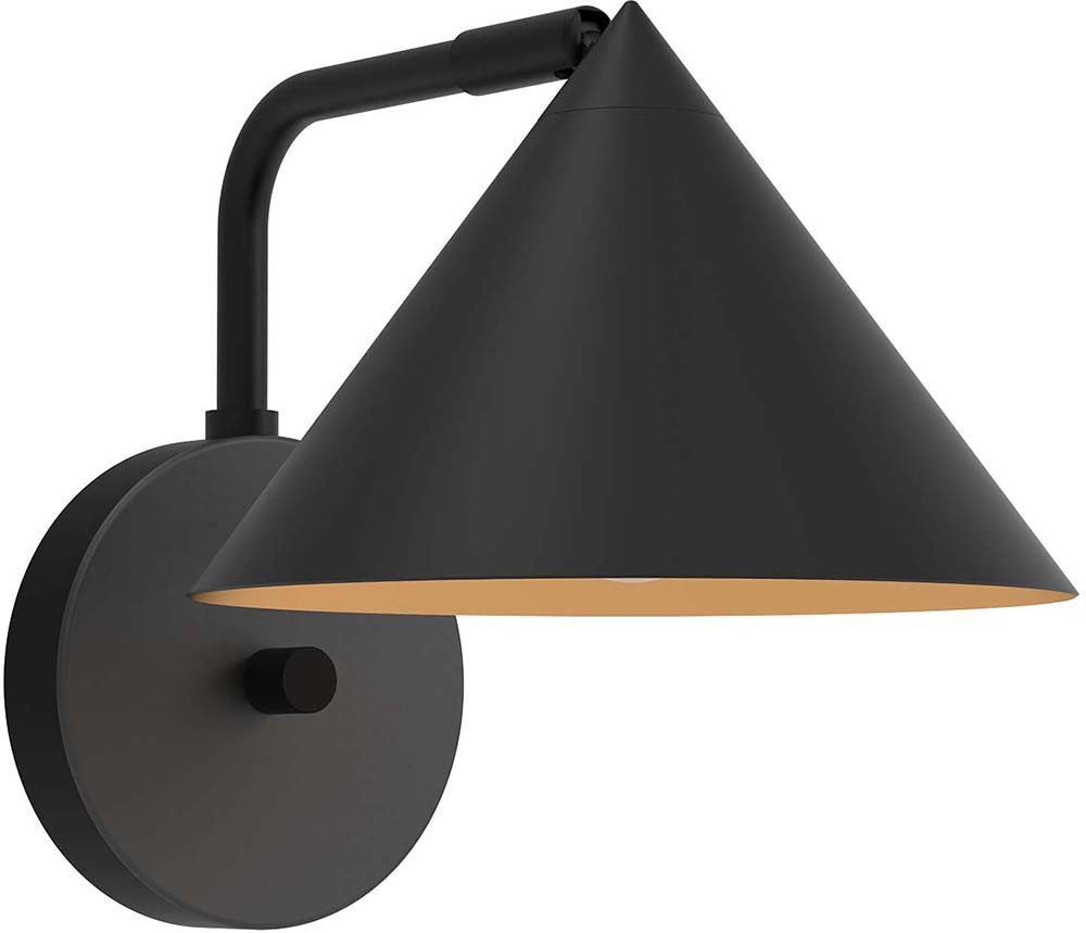 Alora Mood WV485007MB Remy Modern Matte Black Wall Sconce - KUZ-WV485007MB