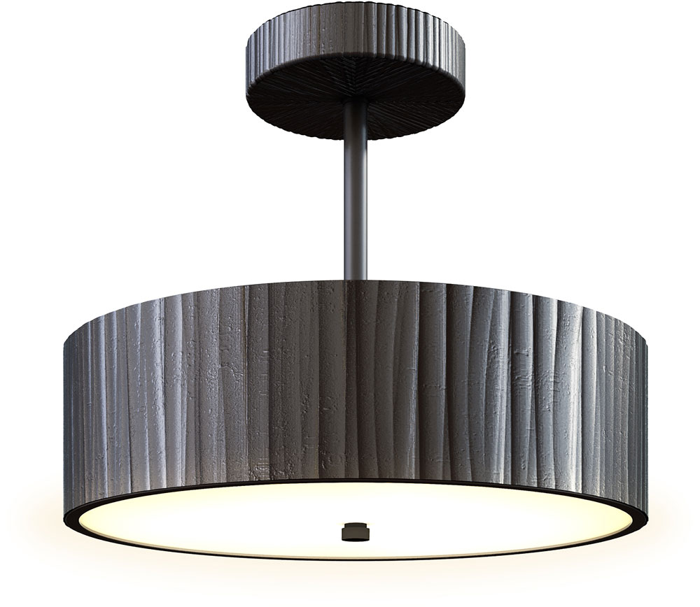 Alora SF361212UB Kensington Contemporary Urban Bronze LED Ceiling ...
