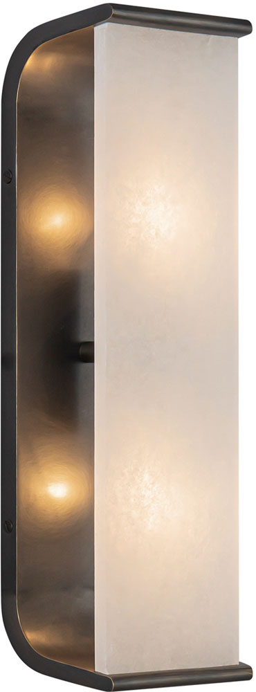 Alora WV327015UBAR Abbott Modern Urban Bronze Sconce Lighting - KUZ ...