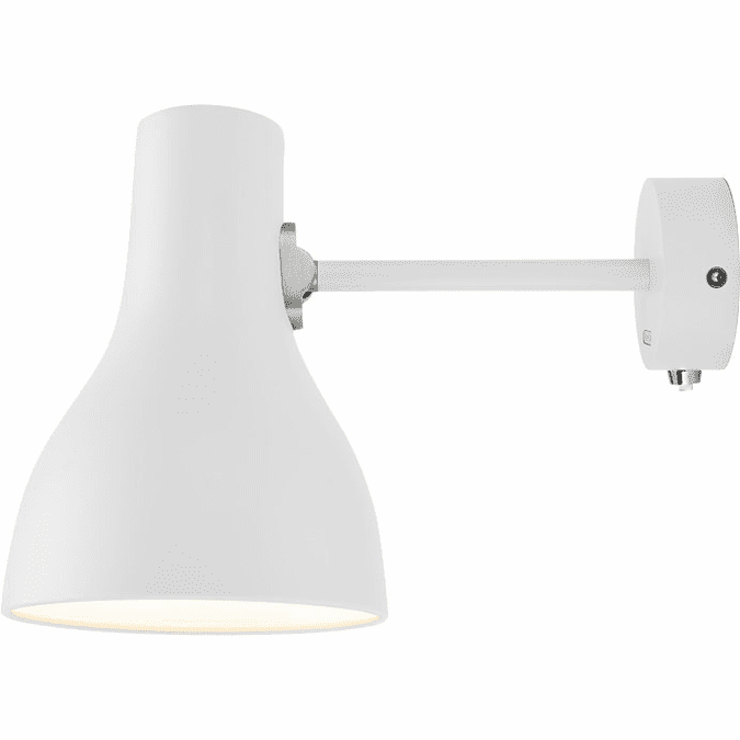 Anglepoise 32156 Type 75 Contemporary Alpine White LED Lighting Sconce ...