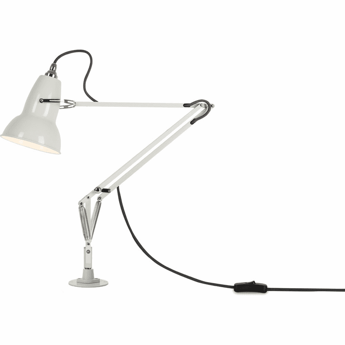 Anglepoise 32385 Original 1227 Contemporary Linen White Task Lamp w ...