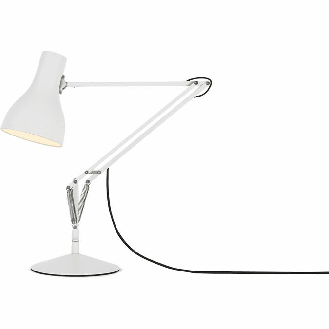 Anglepoise 32614 Type 75 Modern Alpine White LED Desk Lamp - ANG-32614