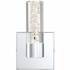 Arnsberg 682410506 H2O Contemporary Chrome LED Flush Mount Ceiling ...