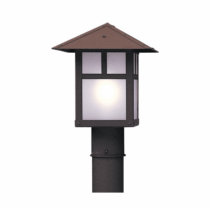 Arroyo Craftsman EP-9 Evergreen Craftsman Outdoor Light Post - 9 inches ...