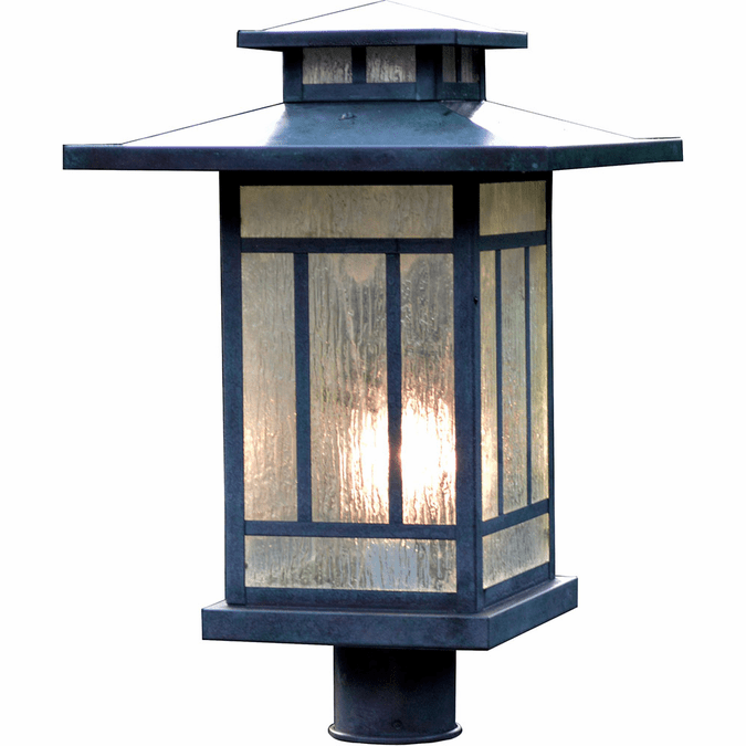 Arroyo Craftsman KP-12 Kennebec Craftsman Outdoor Light Post - 15.625 ...