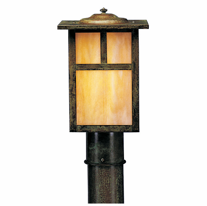 Arroyo Craftsman MP-7 Mission Craftsman Outdoor Light Post - 7 inches ...