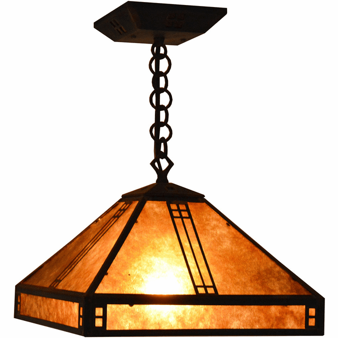 Arroyo Craftsman PH-12 Prairie Craftsman Pendant Light - 43.875 inches ...