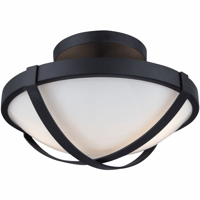 Artcraft AC11703BK Cara Contemporary Black Ceiling Light - ART-AC11703BK