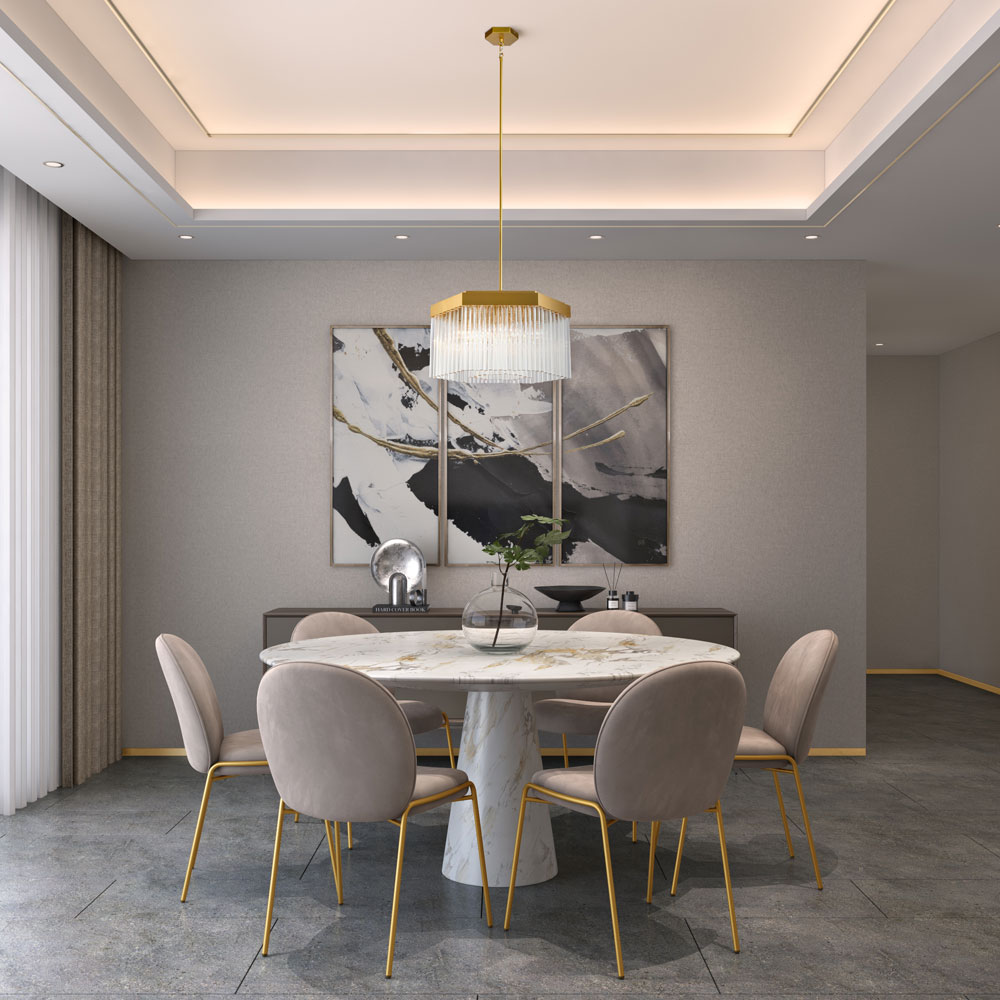 Artcraft AC12063BR Emma Modern Brushed Brass Lighting Pendant - ART ...