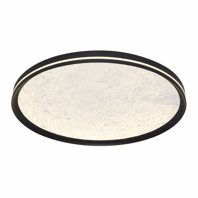 Artcraft AC6872BK Luna Modern Black LED Overhead Lighting Fixture - ART ...