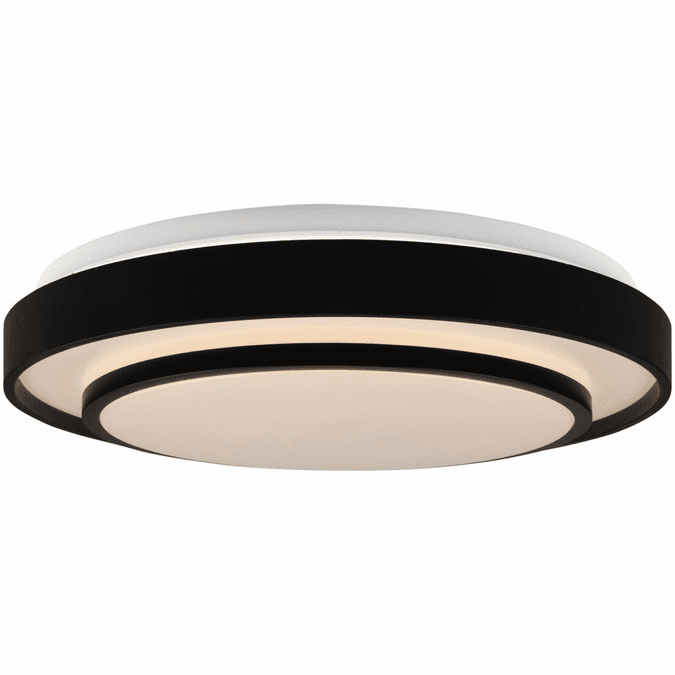 Artcraft AC7401BK Aziza Modern Black LED Overhead Light Fixture - ART ...