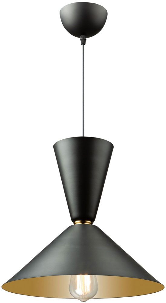 Artcraft SC13292BK Tempo Contemporary Matte Black and Brass Drop ...