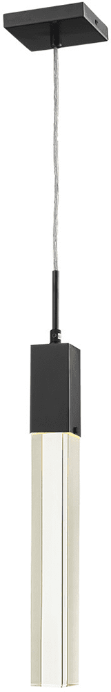 Avenue Lighting HF1901-1-GL-DBZ-C Original Glacier Avenue Modern Dark ...