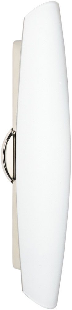 Besa 272907-LED-PN Aero 21 Contemporary Polished Nickel LED Wall ...