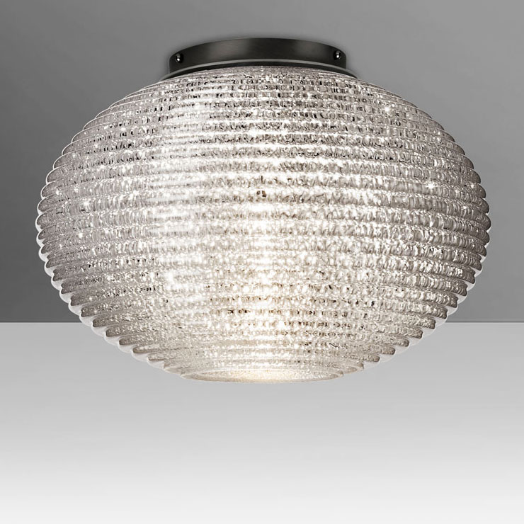 Besa 4913GLC Pape Modern LED 12" Overhead Lighting - BES-4913GLC