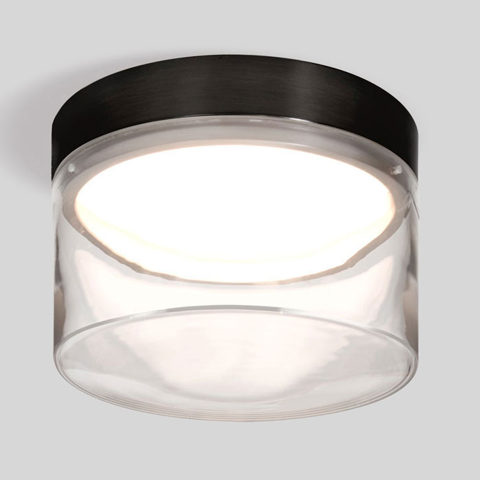 Besa EPICCLC-LED-BK Epic Modern Black LED Overhead Lighting - BES ...