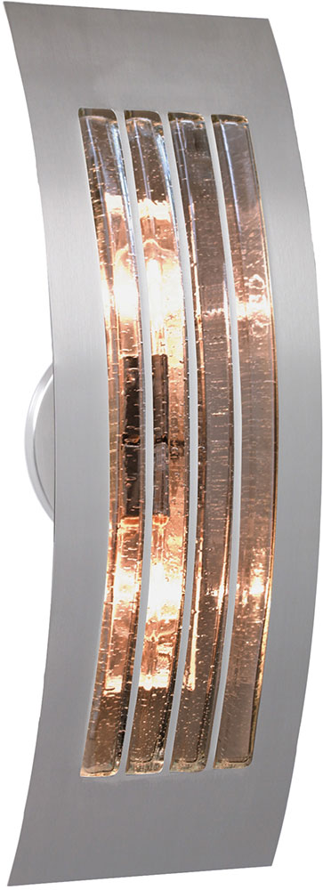 Besa Lighting SAIL17SM-SL Sail Modern Silver Exterior Wall Mounted Lamp ...