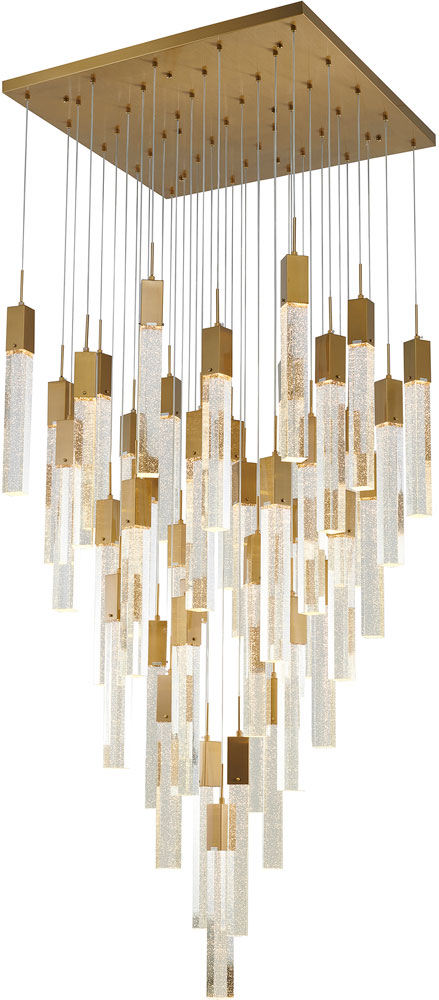Bethel International ADS06C41G Modern Gold Multi Pendant Light - BET ...