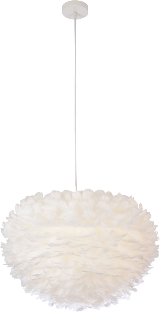 Bethel International DLS14C21W Contemporary White Lighting Pendant ...