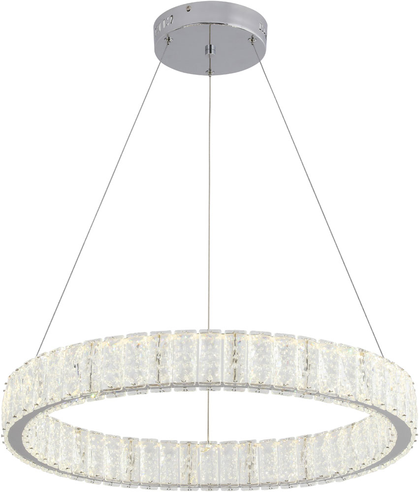 Bethel International FT37C23CH Chrome LED Pendant Lighting - BET-FT37C23CH