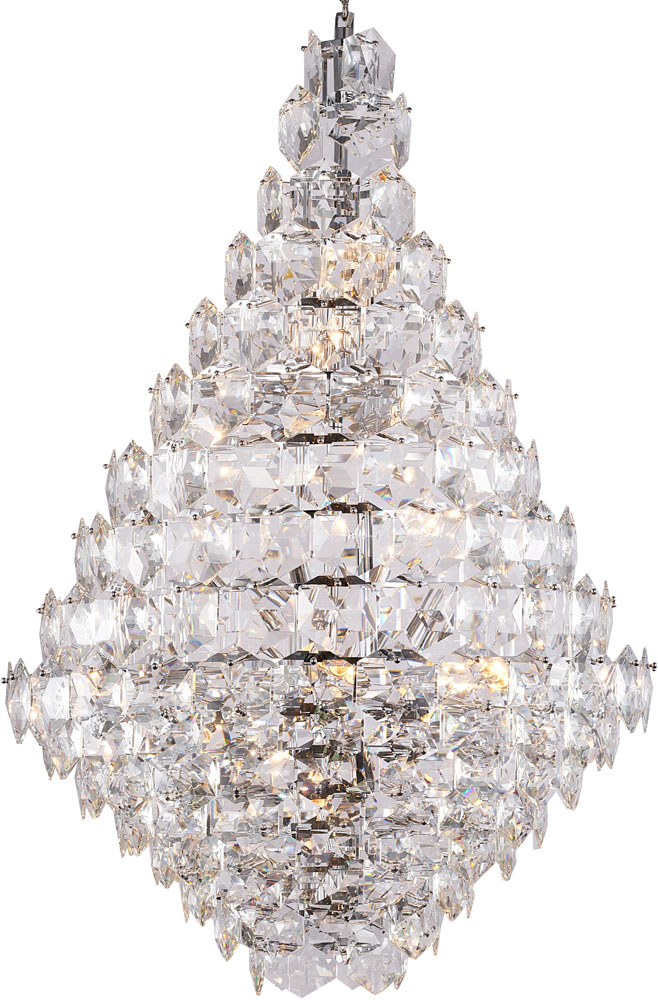 Bethel International GL430C36CH Chrome 36" Pendant Lighting - BET ...