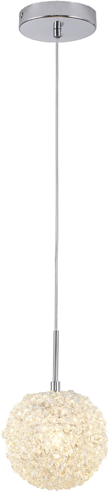 Bethel International GL458P6CH Chrome Mini Drop Lighting Fixture - BET ...