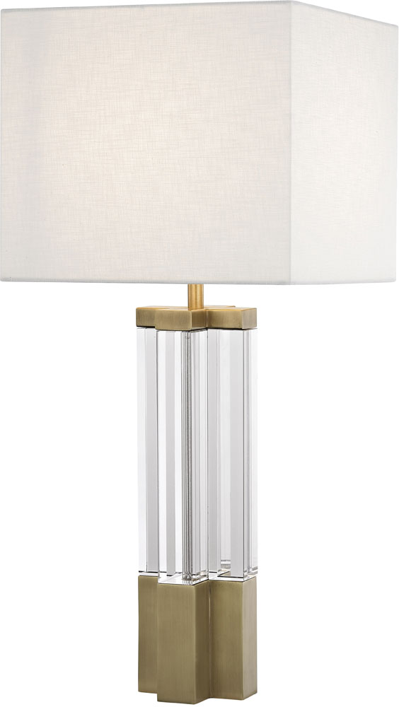 Bethel International JTL132NB-AB Antique Brass Table Top Lamp - BET ...