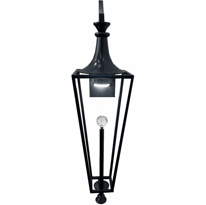 Bethel International LIGPA19 Modern Black LED Outdoor Wall Lighting ...