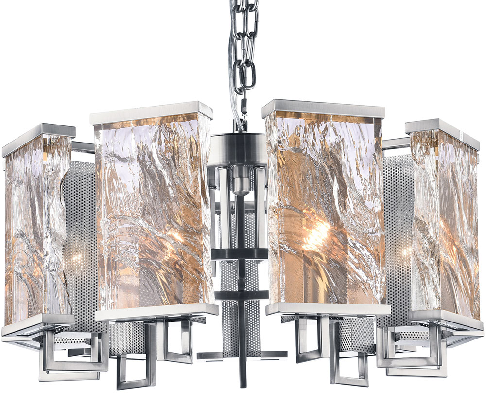 Bethel International MU75CH Modern Chrome Pendant Hanging Light - BET ...