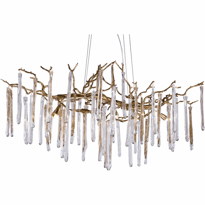 Bethel International RJ02 Contemporary Copper Island Lighting - BET-RJ02