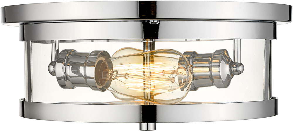 Bethel International YS22137-2C-CH Modern Chrome 14" Home Ceiling ...