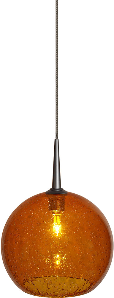Bruck BOBO-2-PENDANT-AMBER Bobo 2 Modern Mini Drop Ceiling Light ...