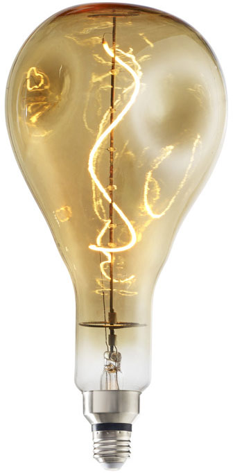 Bulbrite 776317 Grand Filament Nostalgic Contemporary LED 4W Droplet ...