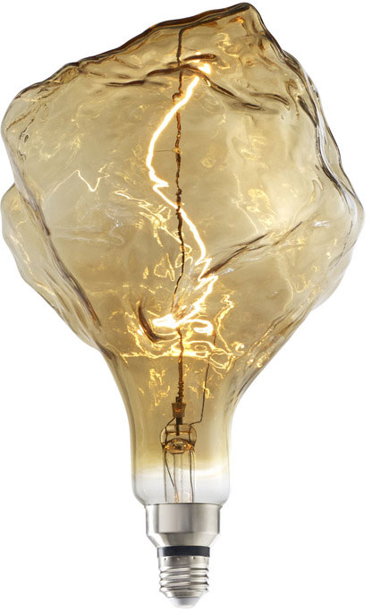 Bulbrite 776320 Grand Filament Nostalgic Contemporary LED 4W Glacier ...