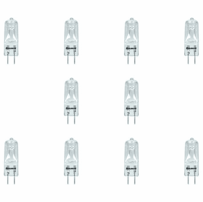 Bulbrite 860822 Contemporary Halogen 75W G6.35 (pack of 10) Bulbs - BUL ...