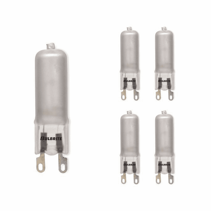 Bulbrite 860836 Modern Halogen T4 Frost (pack of 5) Light Bulbs - BUL ...