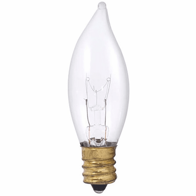 Bulbrite 861130 Contemporary 25W CA8 (pack of 50) Light Bulbs - BUL-861130