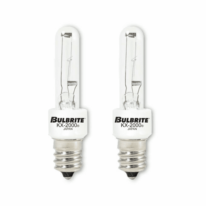 Bulbrite 861200 Contemporary Xenon Clear 120V (pack of 2) Bulbs - BUL-861200