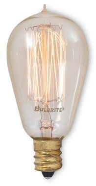 Bulbrite 861370 Nostalgic Thread Contemporary ST15 (pack of 4) Light ...