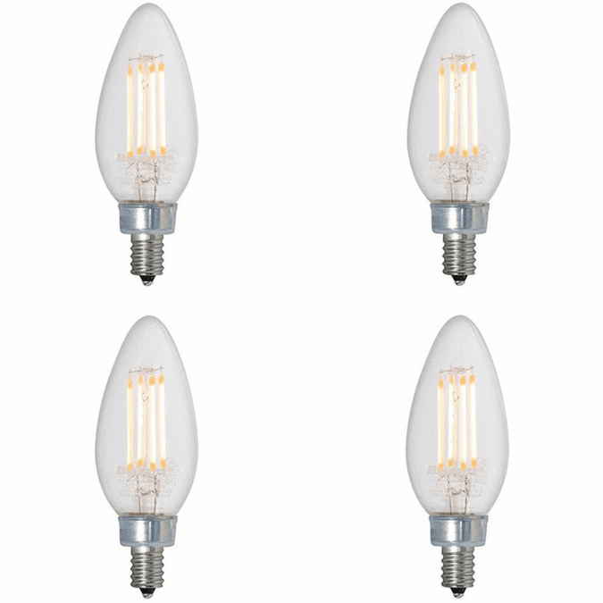 Bulbrite 861419 LED 4W 3000K Filament E12 JA8 (pack of 4) Light Bulbs - BUL-861419
