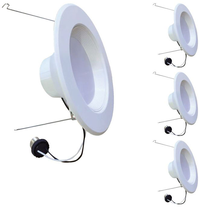 Bulbrite 861491 Modern LED Downlight Retrofit 3000K (pack of 4 ...