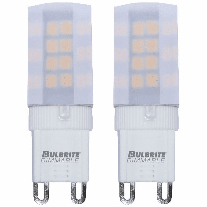 Bulbrite 861515 Modern LED G9 Frost 3000K (pack of 2) Light Bulbs - BUL-861515