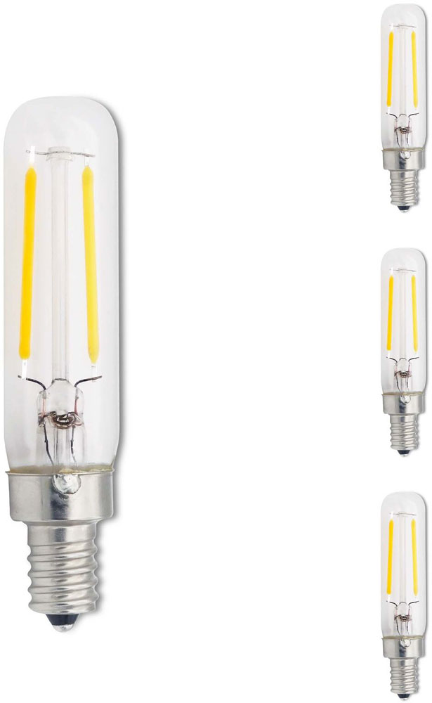 Bulbrite 861574 Contemporary LED 2.5W T6 Filament Light Bulbs (pack of 4) - BUL-861574