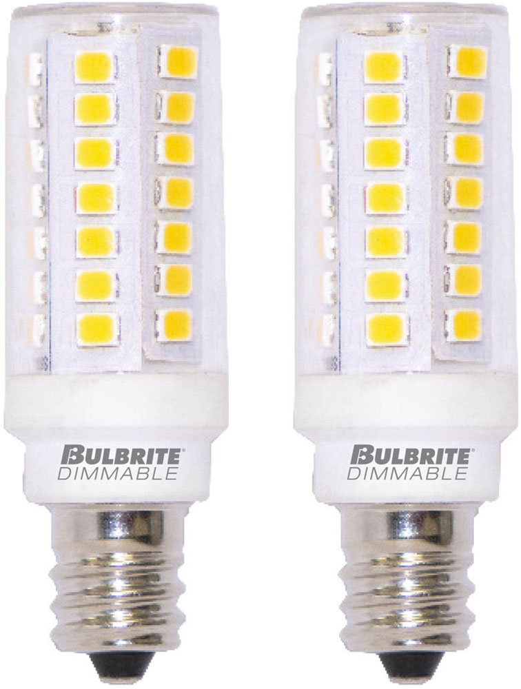 Bulbrite 861600 Contemporary LED 2700K 120V (pack of 2) Light Bulbs ...