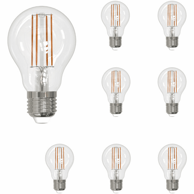Bulbrite 861628 LED A19 4000K Filament (pack of 8) Bulbs - BUL-861628