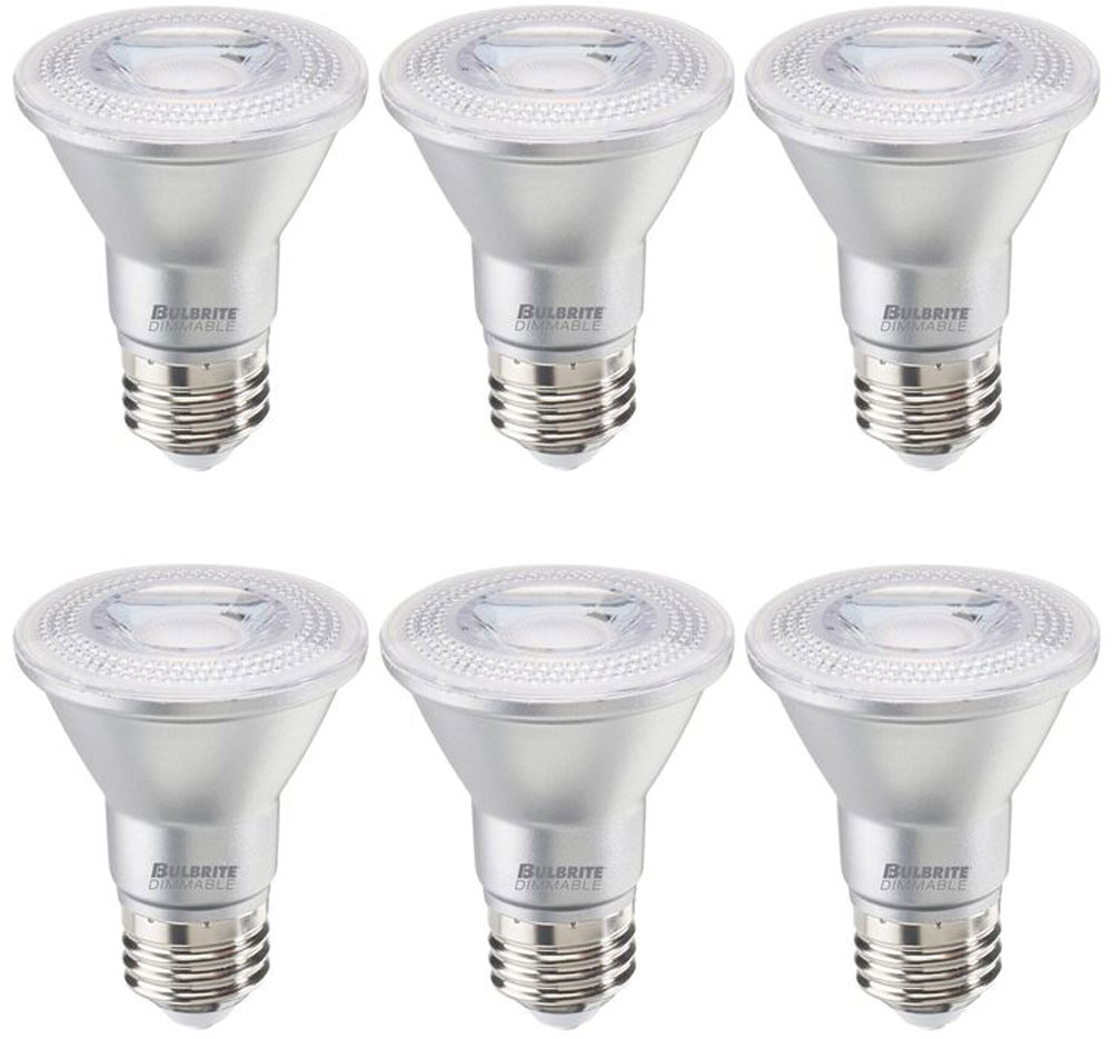 Bulbrite 861755 Contemporary LED 6.5W PAR20 (pack of 6) Bulbs - BUL-861755
