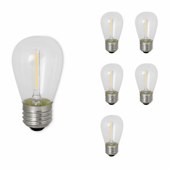 Bulbrite 862153 Modern LED S14 2400K (pack of 6) Bulbs - BUL-862153
