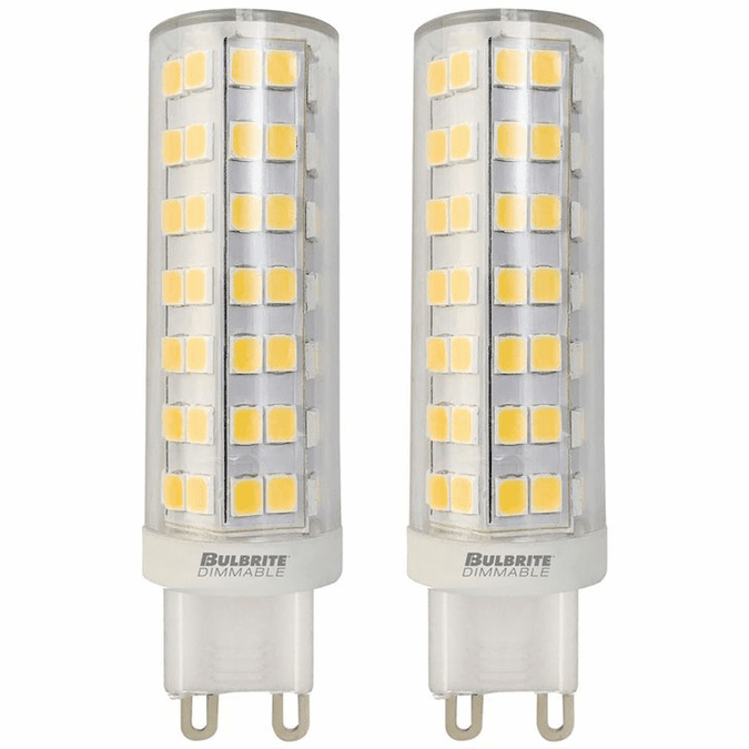 Bulbrite 862644 Contemporary LED 6.5W G9 (pack of 2) Light Bulbs - BUL ...