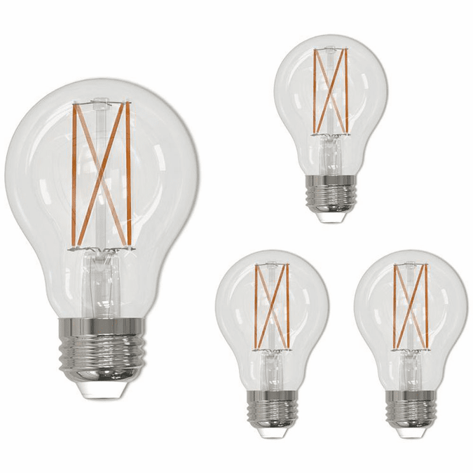 Bulbrite 862826 Modern LED A19 3000K (pack of 4) Bulbs - BUL-862826