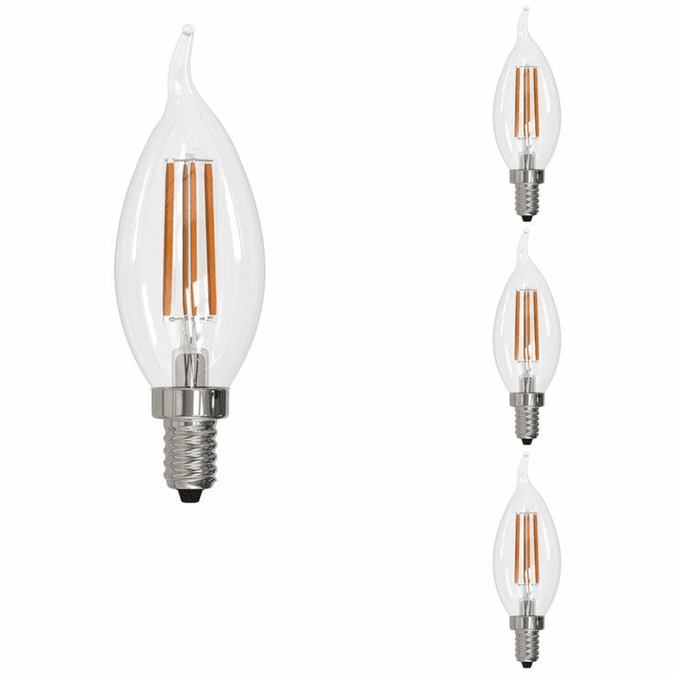 Bulbrite 862857 Modern LED CA10 2700K (pack of 4) Light Bulbs - BUL-862857